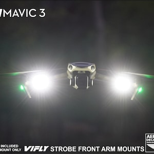 DJI Mavic 3 Strobe Light Mounts for VIFLY Strobe and Platinum Strobe (strobe Lights Not Included ...