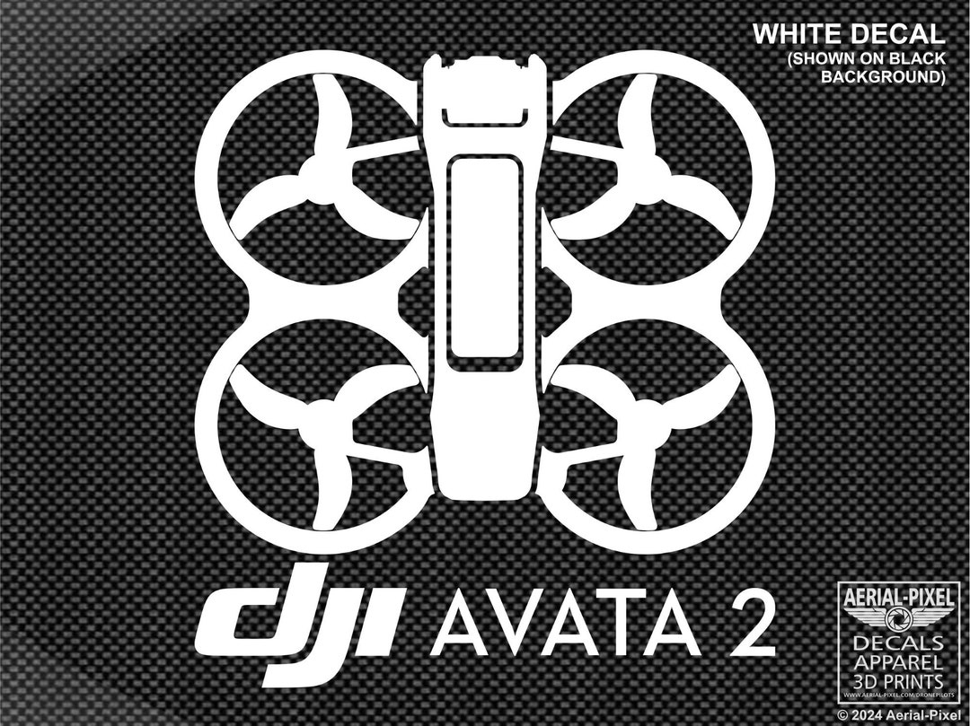 DJI AVATA 2 Case & Vehicle Decal Drone Sticker - Etsy