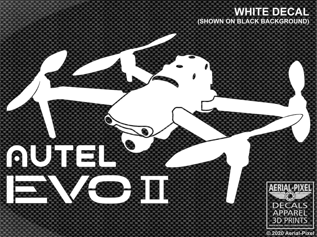 Autel Evo II 2 (8K Version) Window, Vehicle or Case Decal / Sticker ...
