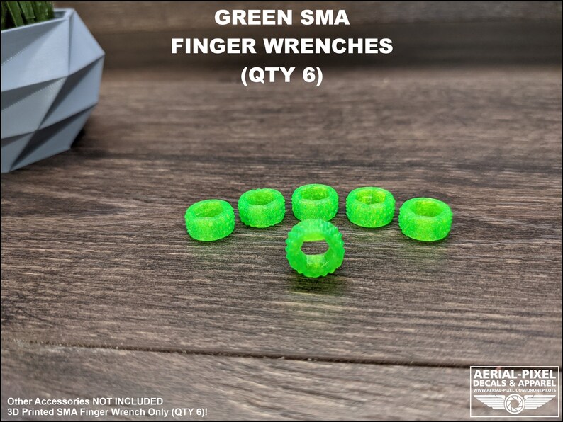 FPV SMA Antenna Finger Wrench Spinners Qty 6 - Choose From Multiple ...