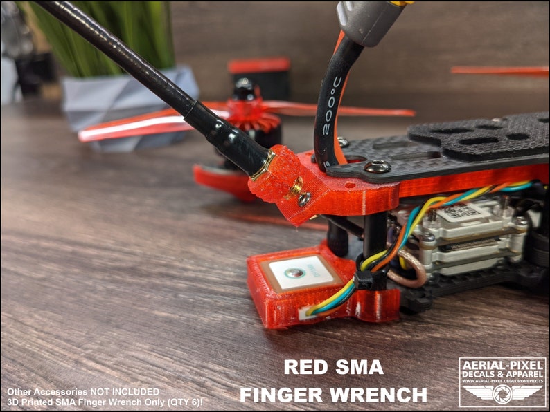 FPV SMA Antenna Finger Wrench Spinners Qty 6 - Choose From Multiple ...