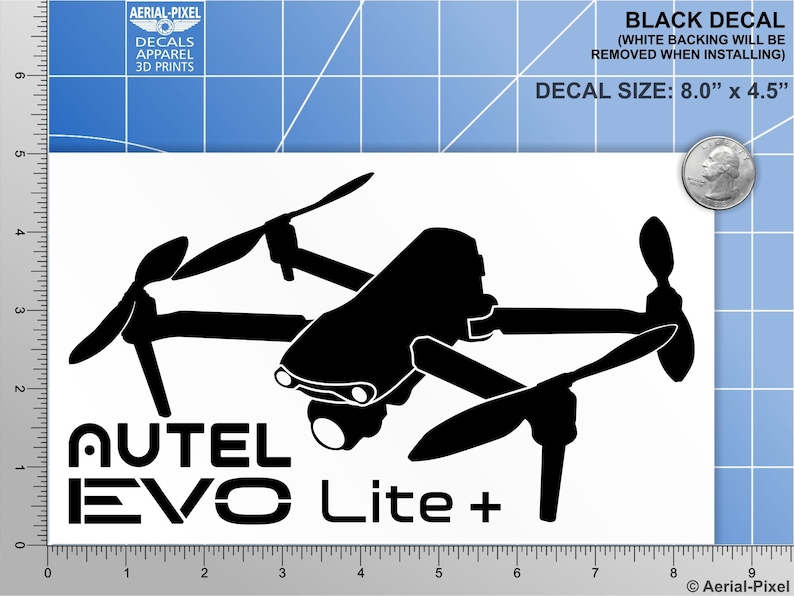 Autel Evo Lite+ Plus Drone Window, Vehicle or Case Decal / Sticker - Etsy