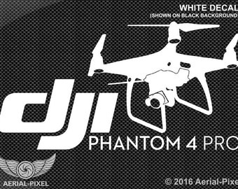 DJI Phantom 4 Case & Vehicle Decal Sticker Quadcopter UAV | Etsy