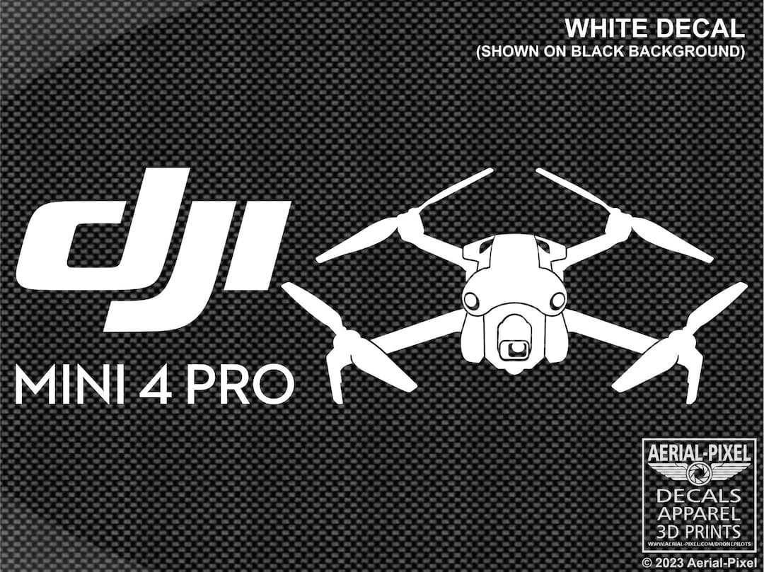 DJI Mini 4 Pro Case & Vehicle Decal Drone Sticker - Etsy