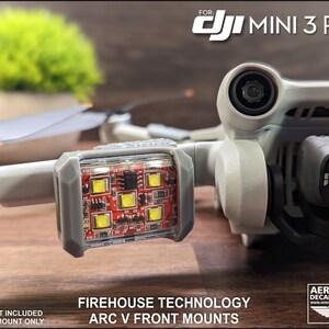 DJI Mini 3 Pro Strobe Light Mounts for Firehouse Technology Arc V (strobe Not Included) - Etsy