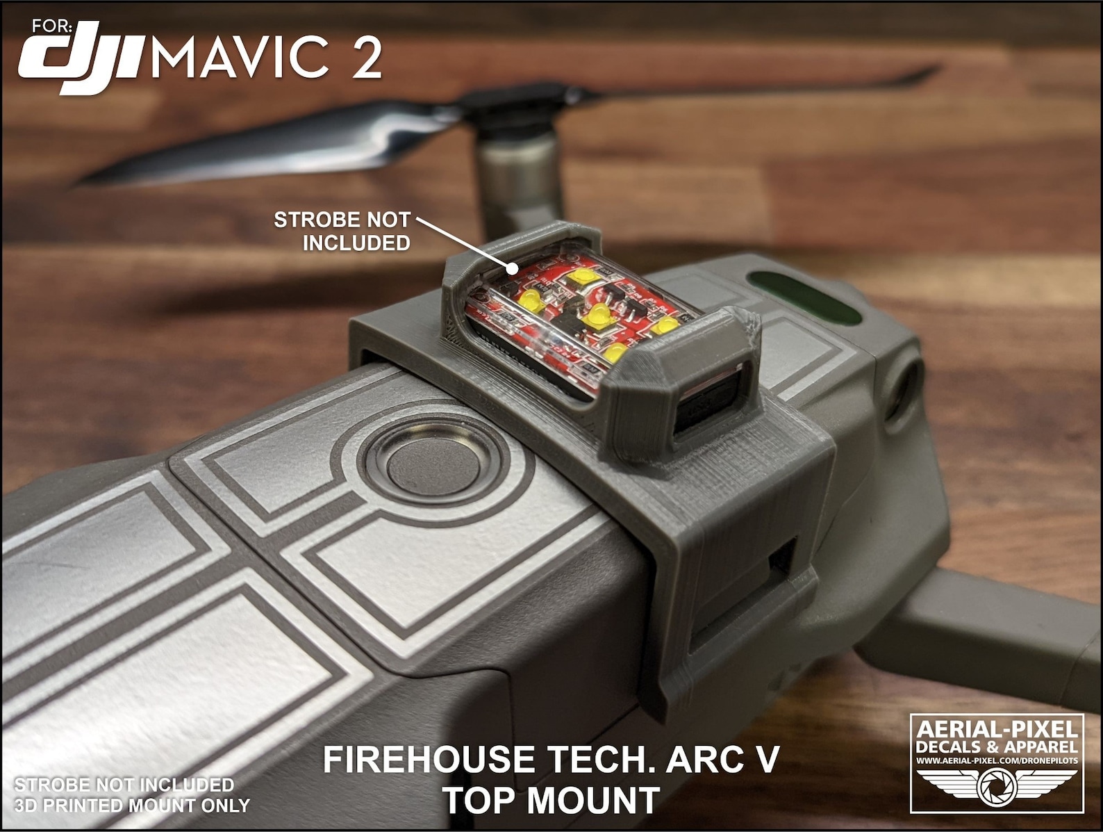 DJI Mavic 2 Pro Zoom and Enterprise Top Strobe Mount for - Etsy