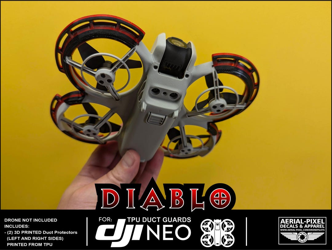 DJI Neo Duct Guards / Protectors - 2 Color Version! Choose From 10 ...