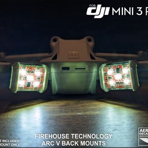 DJI Mini 3 Pro Strobe Light Mounts for Firehouse Technology Arc V (strobe Not Included) - Etsy
