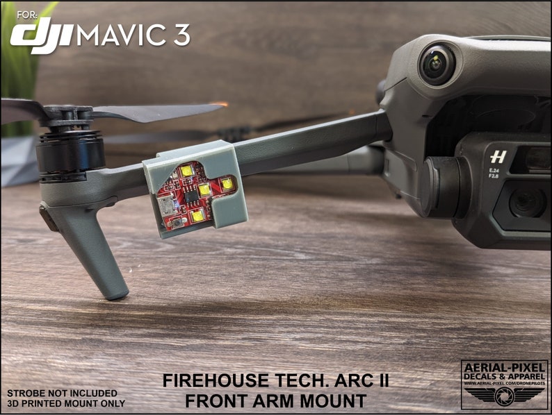 DJI Mavic 3 Strobe Light Mounts for Firehouse Technology Arc - Etsy