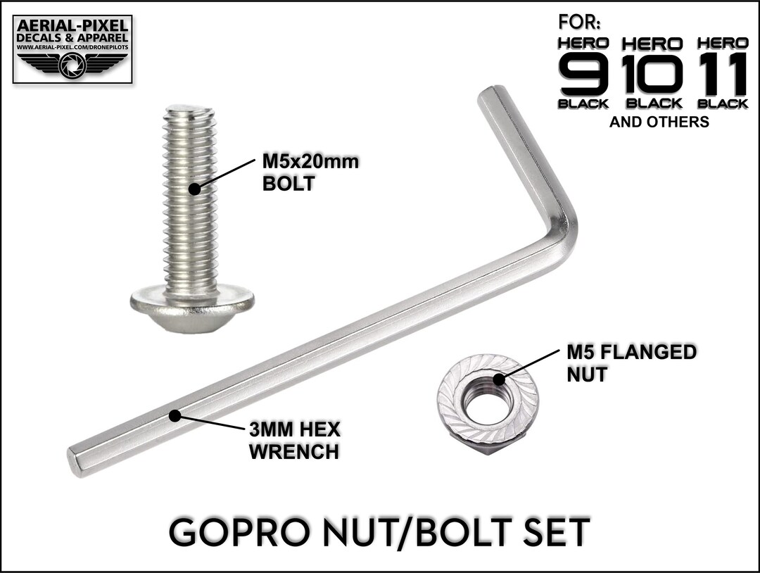 Gopro Mount Replacement Hardware Set - Etsy