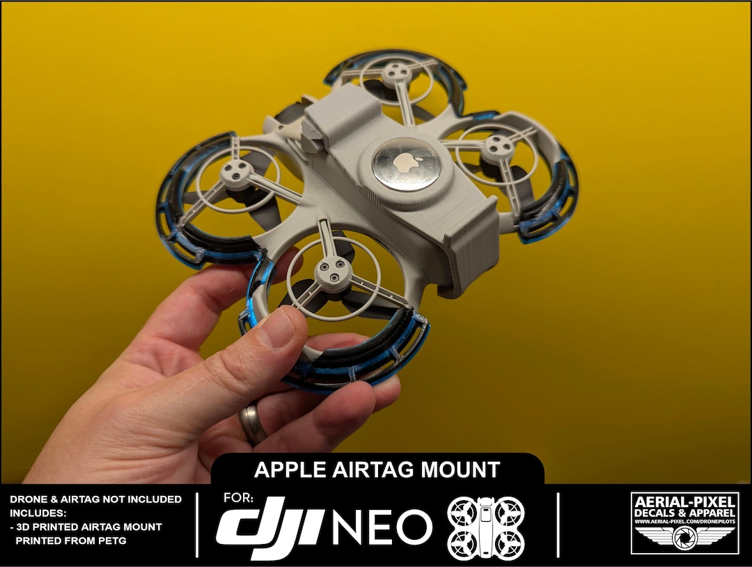 DJI Neo Clip-on Apple AirTag Mount (airtag Not Included) - Etsy