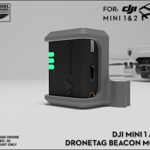 DJI Mavic Mini and Mini 2 Series Dronetag Beacon Mount for Remote ID ...