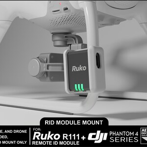 DJI Phantom 4, 3 and 2 Series Ruko R111, Bwine, Veeniix, Holyton or Gleesfun Remote ID Module ...