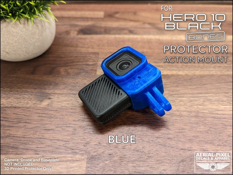 Gopro Hero 10 Black Bones TPU Protector Mount 3D Printed 8 - Etsy