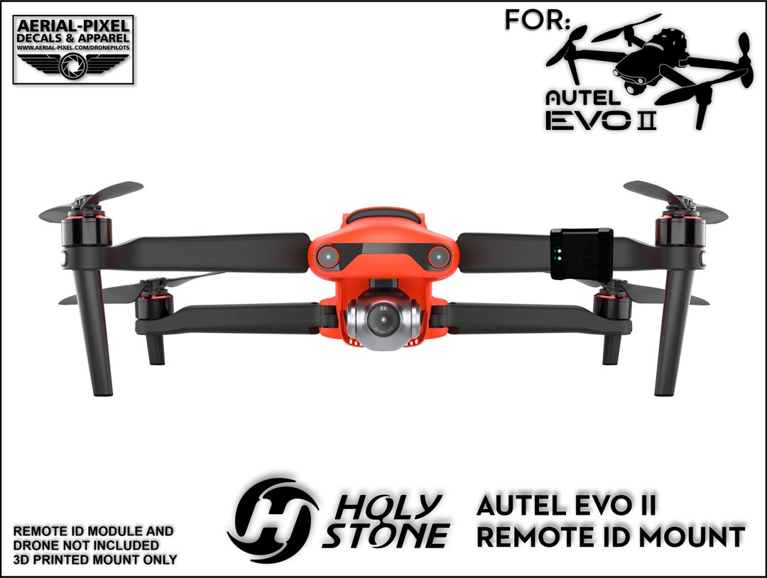 Autel EVO II Holy Stone Remote ID Module Mount (module Not Included) - Etsy