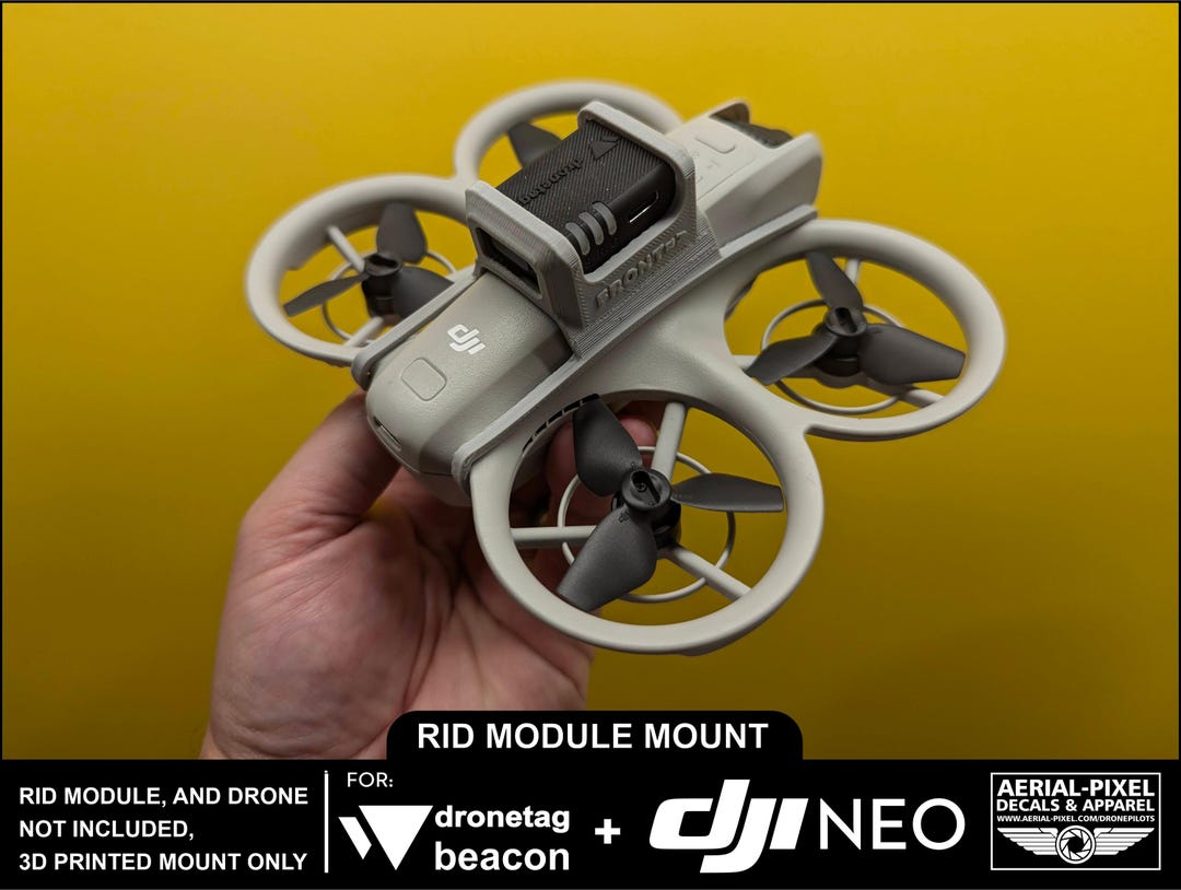 DJI Neo Dronetag Beacon Remote ID Mount (RID Module Not Included) - Etsy