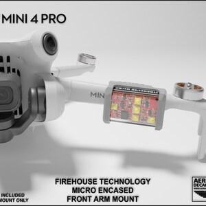 DJI Mini 4 Pro Strobe Light Mounts for Firehouse Technology Micro or ...