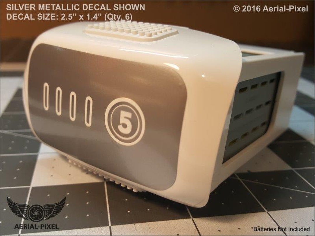 DJI Phantom 4 and P4 Pro Battery Labels / Stickers for Quadcopter UAV ...