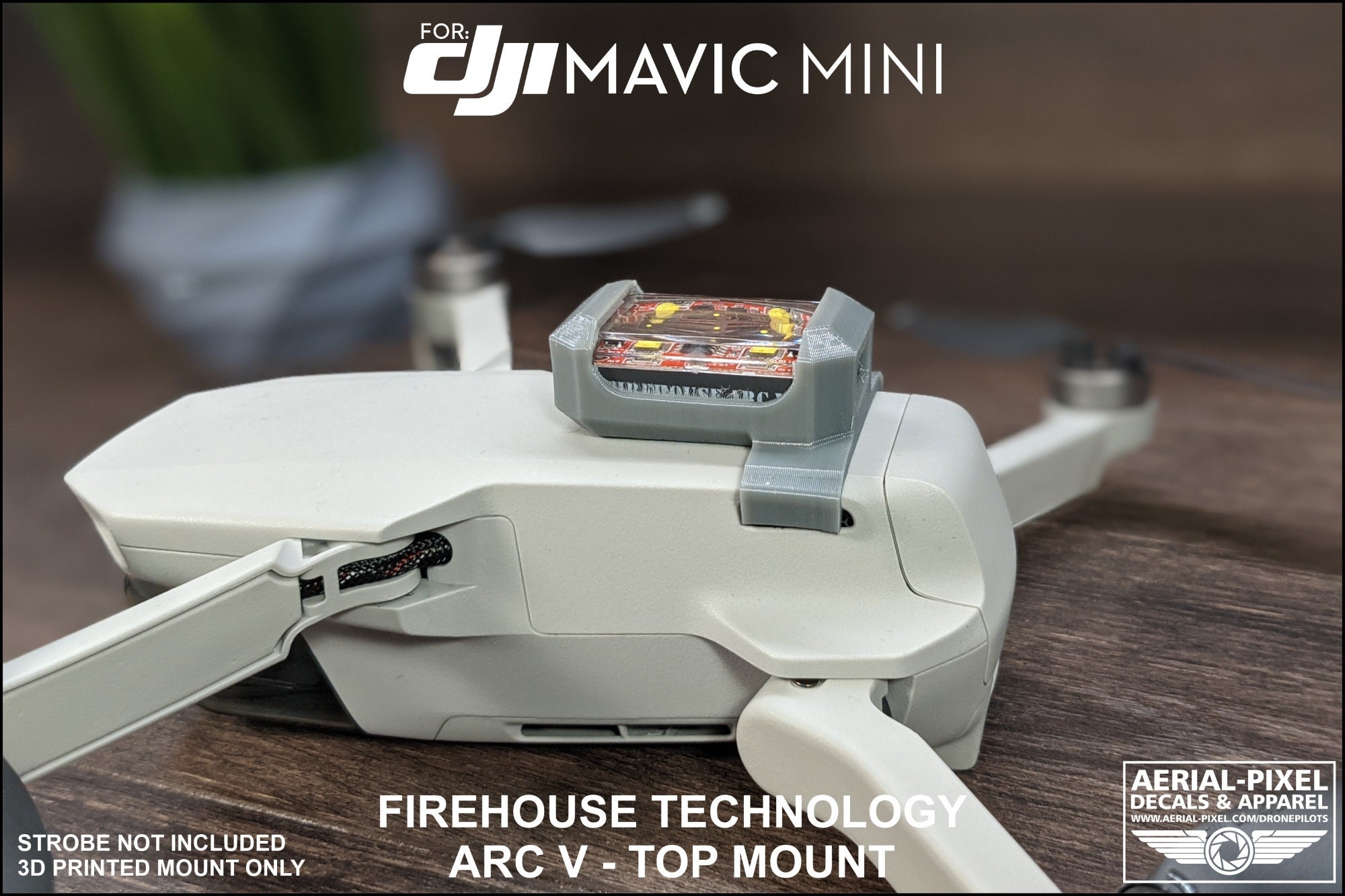 DJI Mavic Mini and Mini 2 Strobe Light Mounts for Firehouse - Etsy Canada