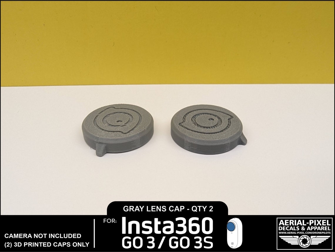 Insta360 Go 3S or Go 3 Lens Cap - Qty 2 - Etsy
