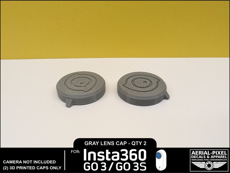 Insta360 Go 3S or Go 3 Lens Cap - Qty 2 - Etsy