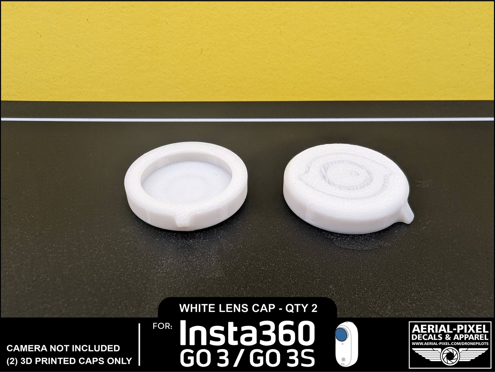 Insta360 Go 3S or Go 3 Lens Cap - Qty 2 - Etsy
