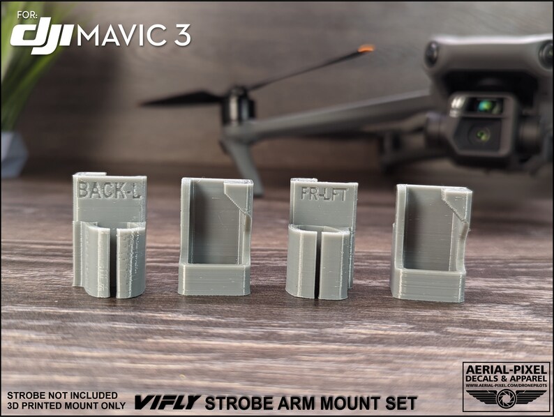 DJI Mavic 3 Strobe Light Mounts for VIFLY Strobe strobe Not - Etsy