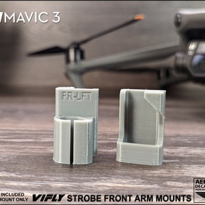 DJI Mavic 3 Strobe Light Mounts for VIFLY Strobe and Platinum Strobe (strobe Lights Not Included ...