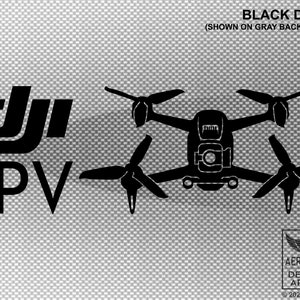 DJI FPV Drone Case & Vehicle Decal Sticker - Etsy