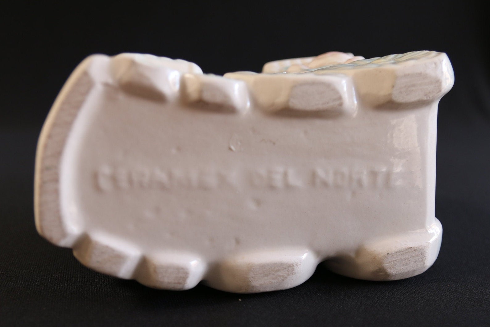 White Pastel Vintage Train Vase Planter Baby Nursery - Etsy