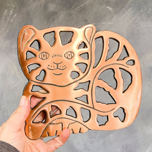 Copper Trivet - Etsy