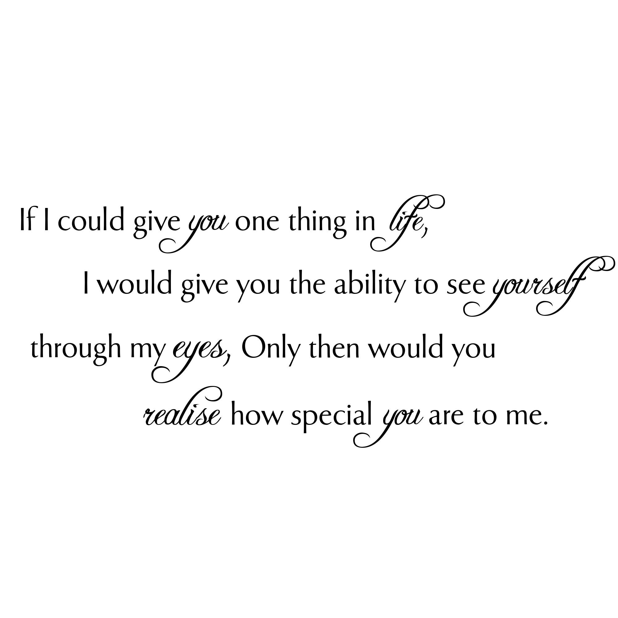 If I Could Give You One Thing in Life I Would Give You the - Etsy UK