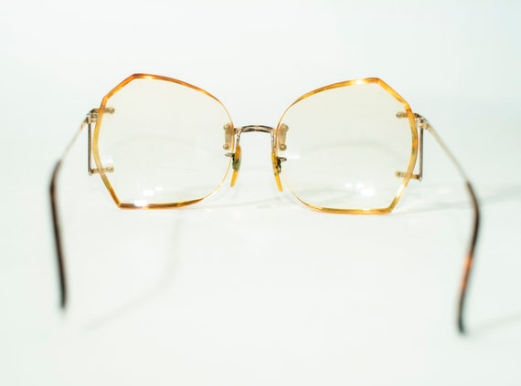Custom made, 1970's women's frames, angled cut glass,… - Gem