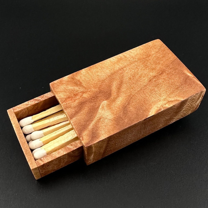 Wooden Matchbox - Etsy