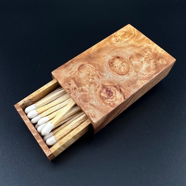 Wooden Matchbox - Etsy