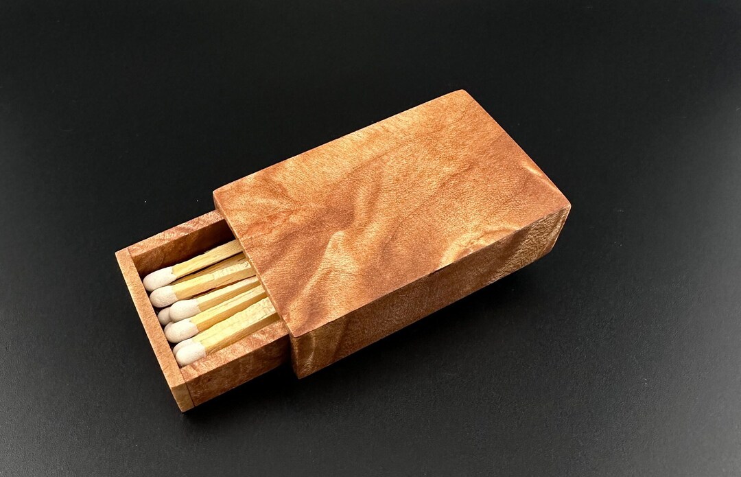 Wooden Matchbox - Maple Burl: Bob Dylan - Etsy