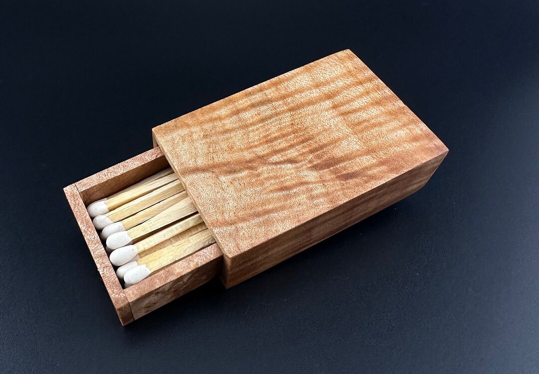Wooden Matchbox - Maple Burl: Guns N Roses - Etsy