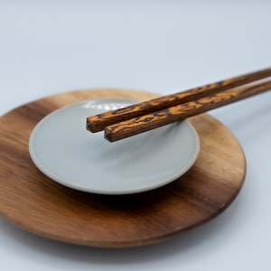 Handmade Chopsticks Figured Bocote Wood Set - Unique Gift for Him or ...