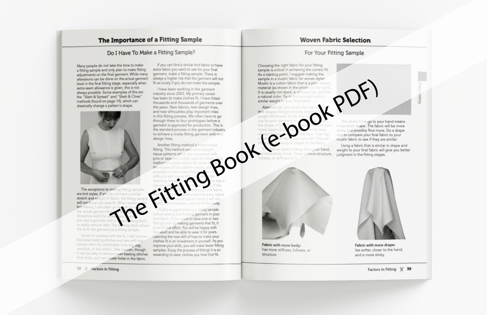 The Fitting Book (e-book Pdf) , Sewing Alteration E-book, Sewing E-book ...