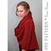 Infinity Scarf Pattern. Hooded Scarf Pattern. Infinity Shawl Patterns ...