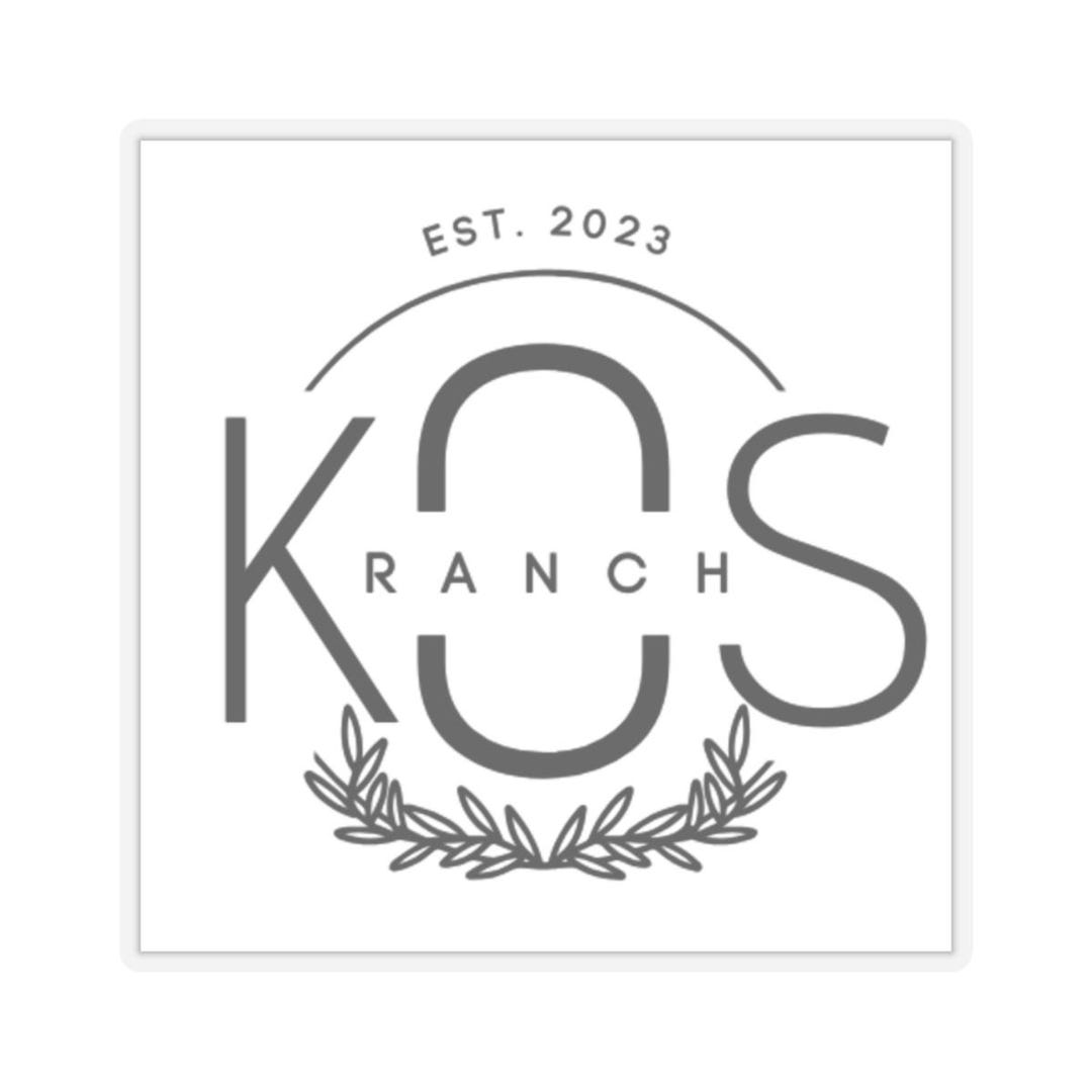 KOS Ranch Kiss-cut Stickers | Perfect for Laptop, Water Bottle, Gift ...