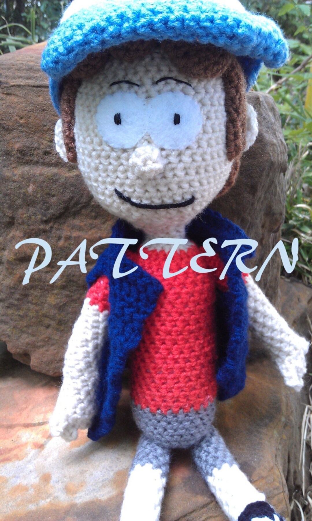 PATTERN Dipper Pines From Gravity Falls CROCHET PATTERN - Etsy