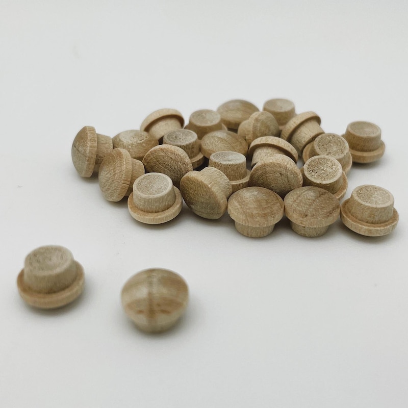 1/4 Wooden Buttons - Etsy