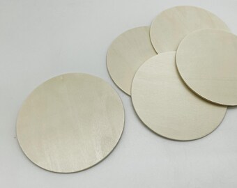 2" Wood Discs - Set of 10 - Wood Coin - 2 Inch Wood Circles ...