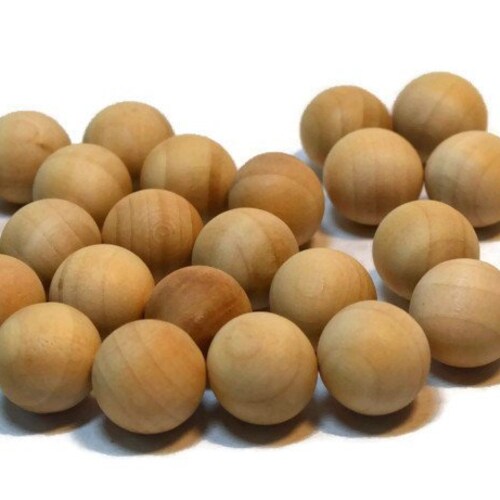 Natural Wooden Half Balls Unfinished Wood Semicircle Wood - Etsy