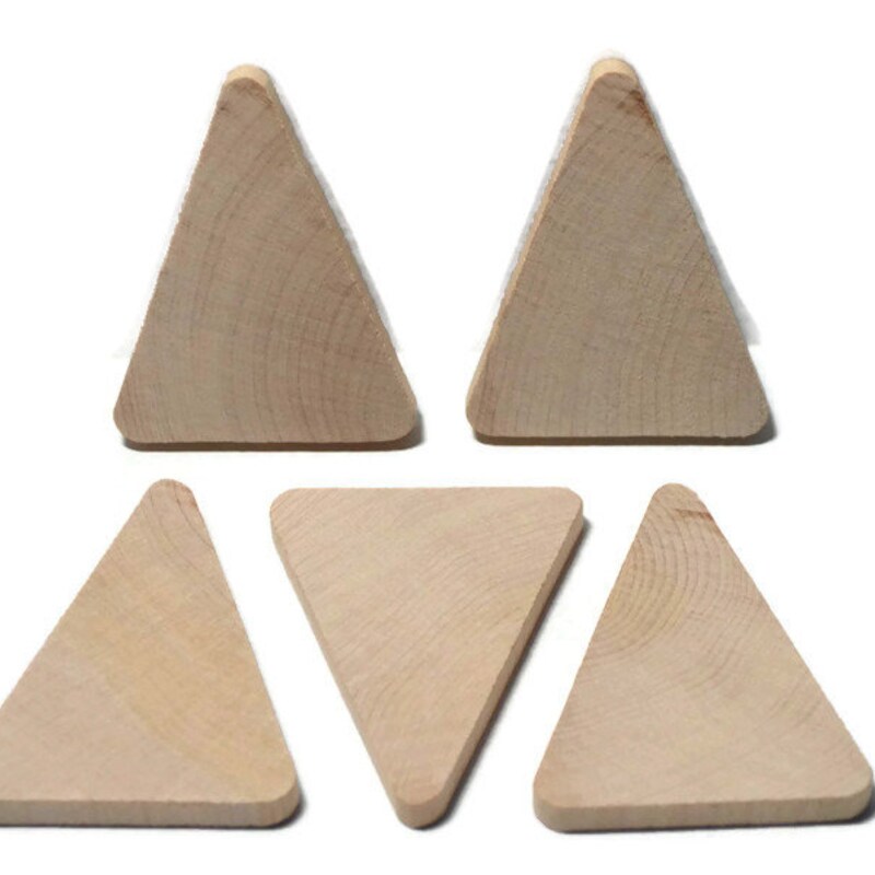Triangle Wood - Etsy
