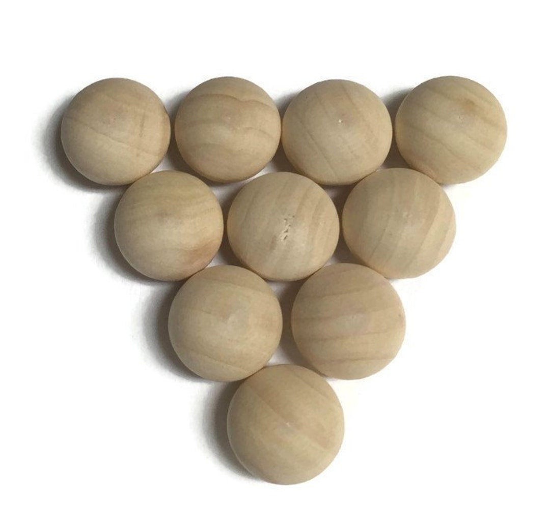 1/2 Maple Wood Plugs Set of 10 Unfinished Wood Screw Hole Plug Wooden ...