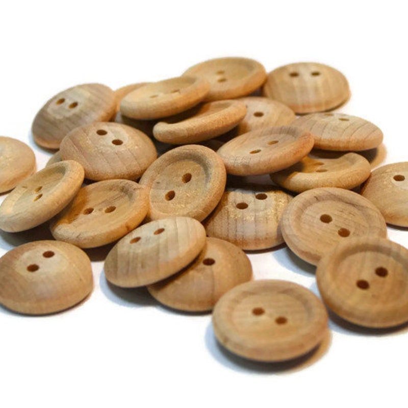 3/4 Wooden Button - Etsy