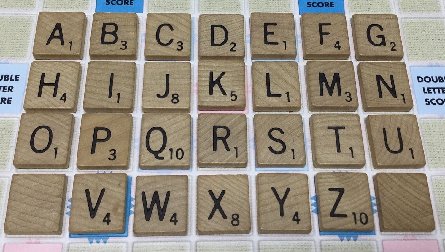Individual Letter Tiles - Alphabet Tile Replacements - Choose Your ...