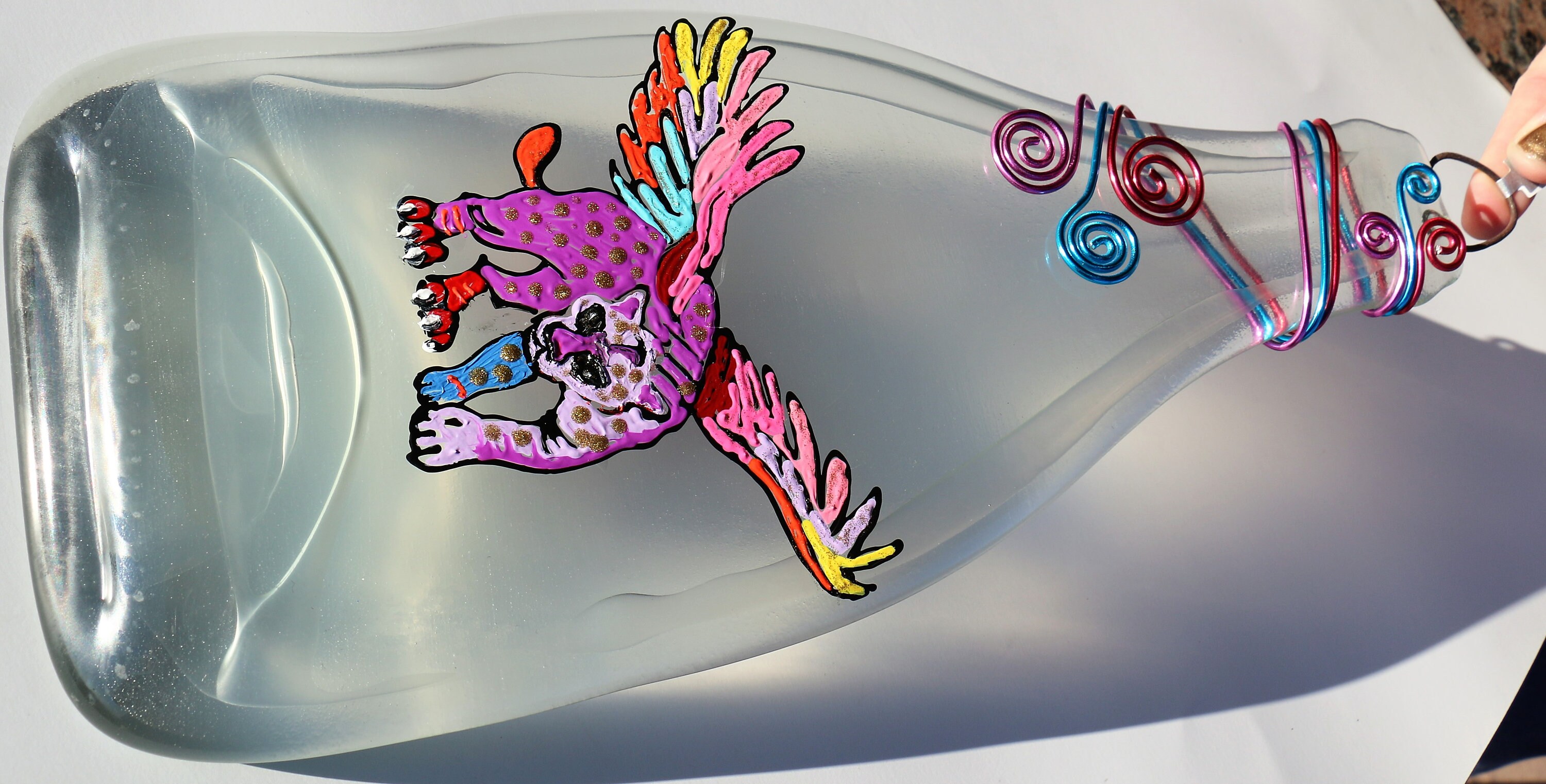 Spirit Animal Pepita From Coco Movie Inspired Design Painted on Melted ...